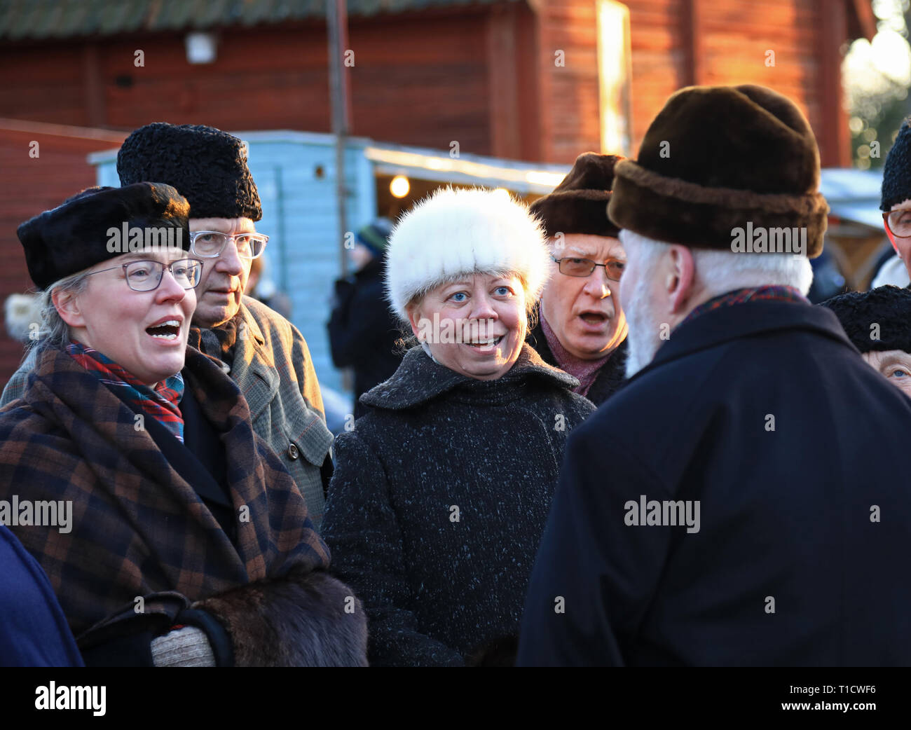 Skansen christmas market hi-res stock photography and images - Alamy