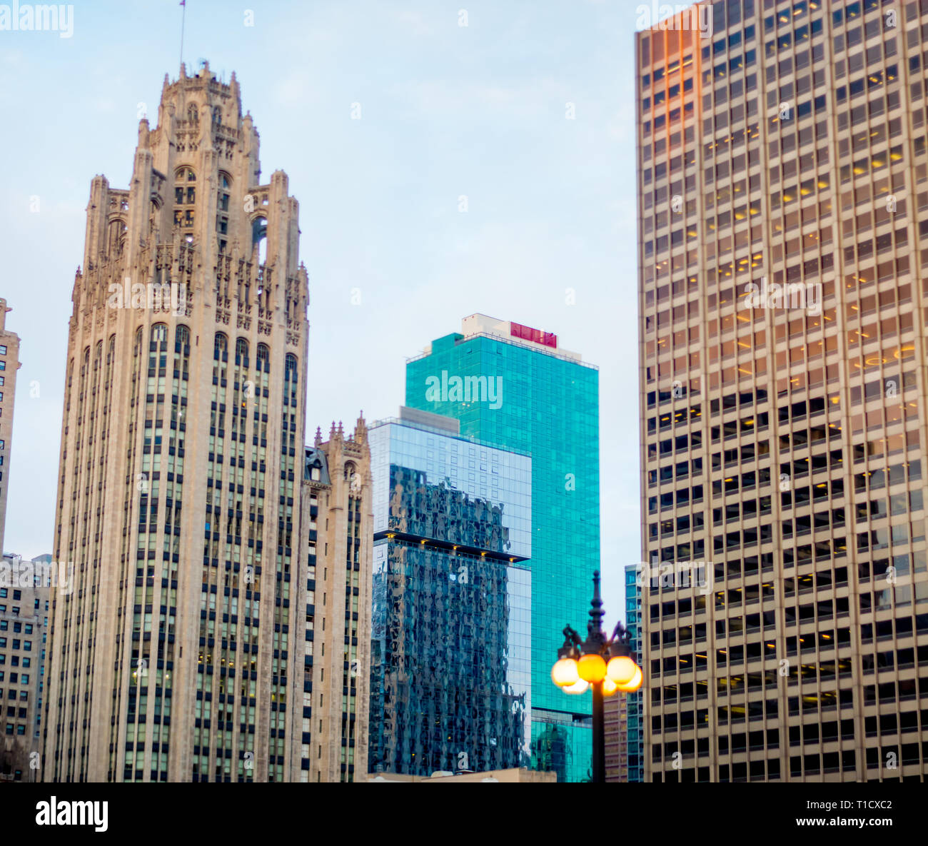 Chicago landscape hi-res stock photography and images - Alamy