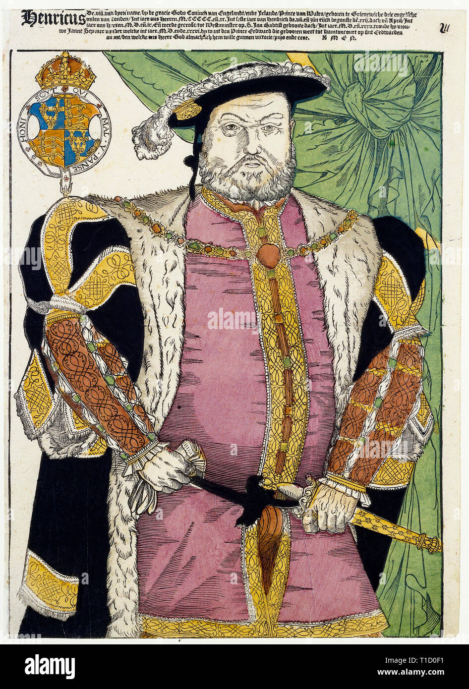 Drawing henry viii hi-res stock photography and images - Alamy