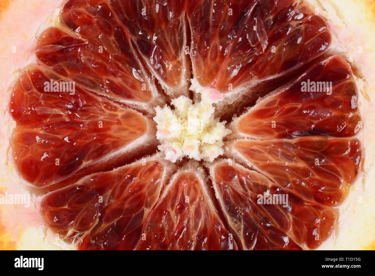 Blood orange slice hi-res stock photography and images - Alamy