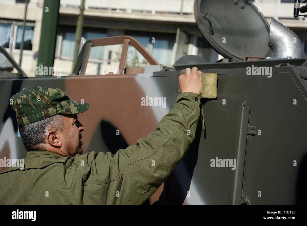 Greek army hi-res stock photography and images - Alamy