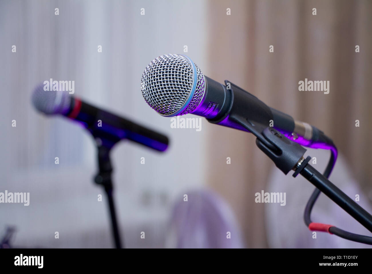 Microphone Stand Spotlight