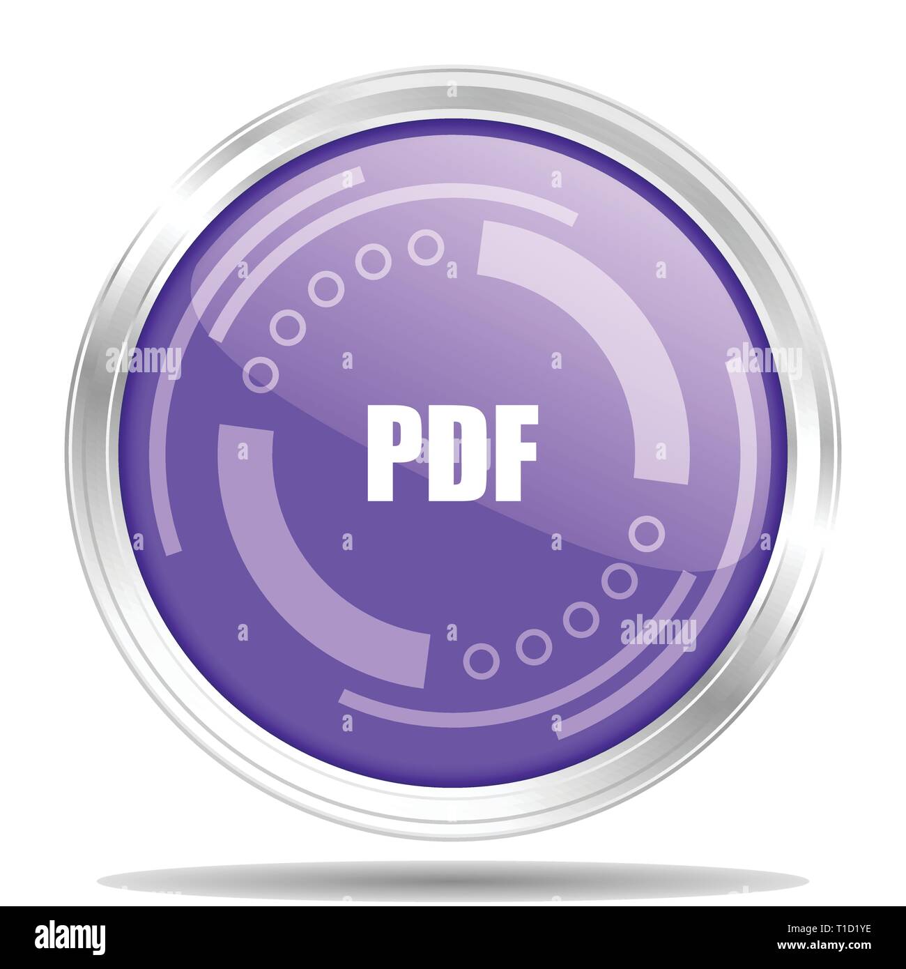 Pdf file logo Stock Vector Images - Alamy