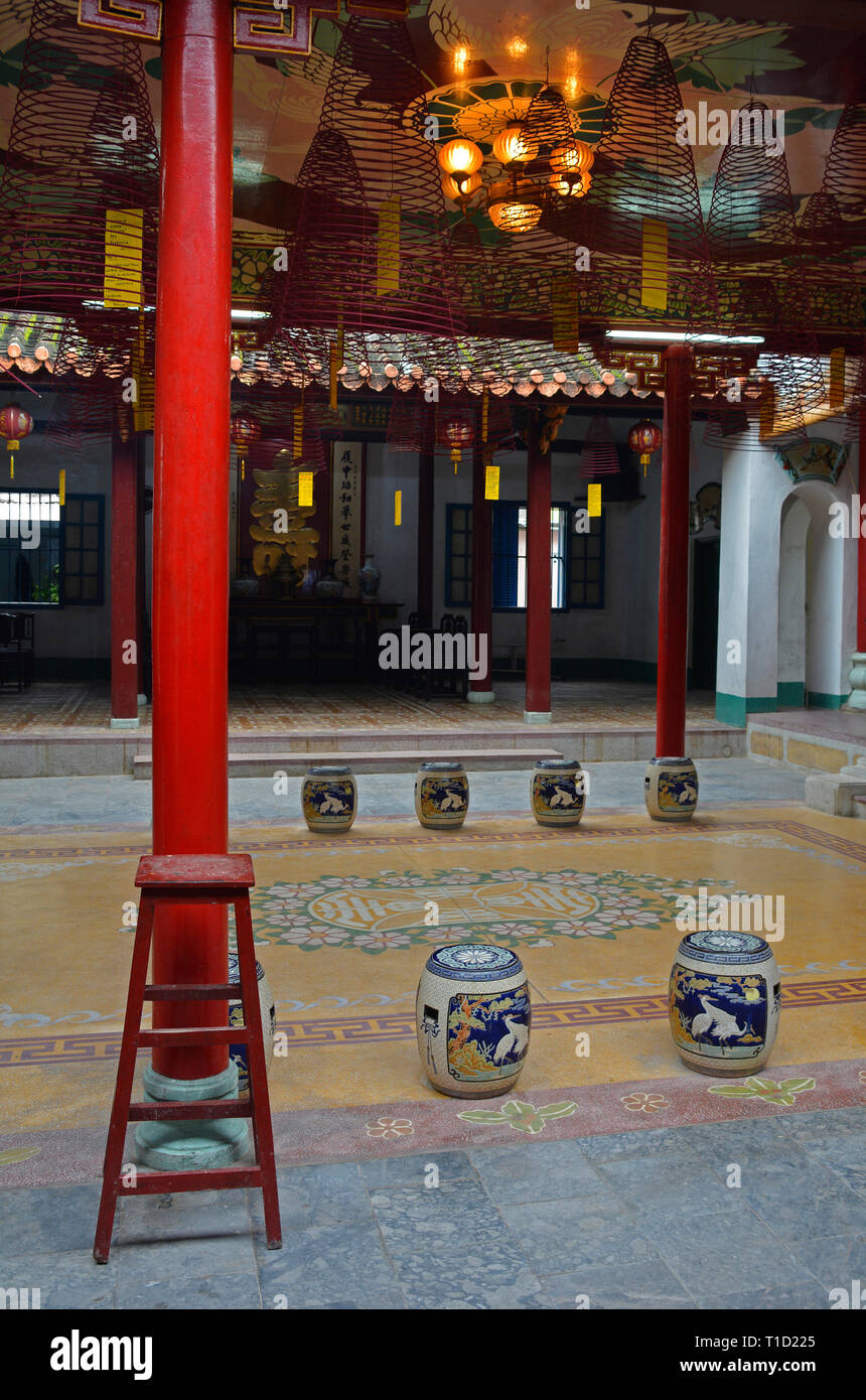 Hoi An, Vietnam - Dec 22 2017. Phuoc Kien (or Fukian, Fujian, Phuc Kien ...