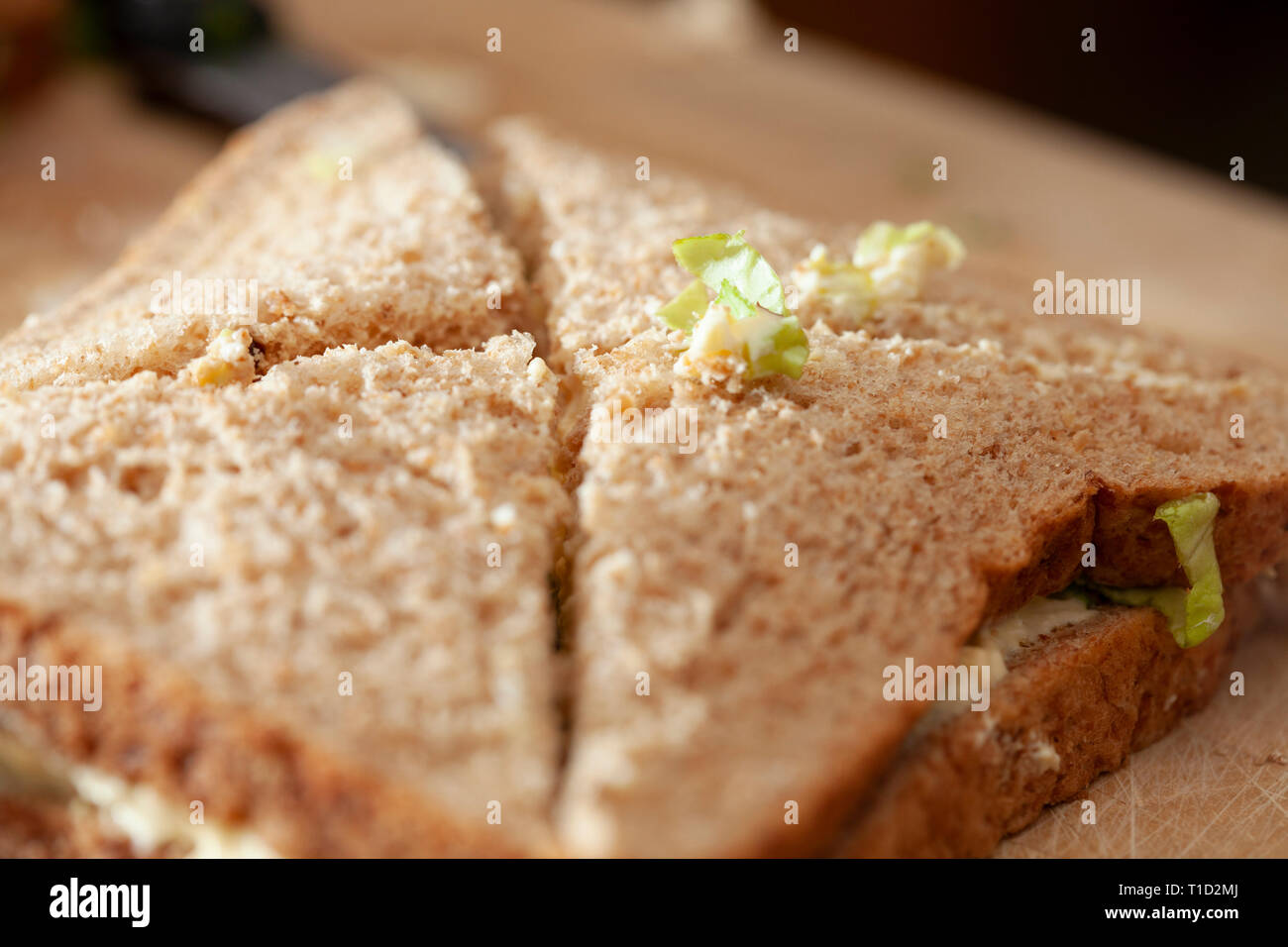 Cut sandwiches hi-res stock photography and images - Alamy