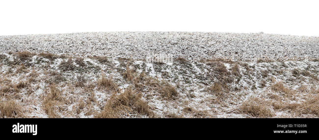 Slightly snow covered landscape hi-res stock photography and images - Alamy