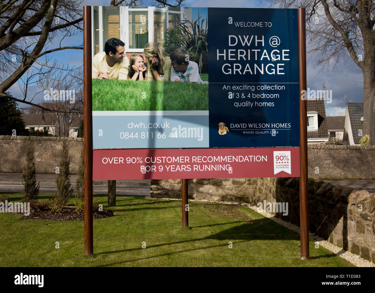 David Wilson Homes, Heritage Grange, Frogston Road, Edinburgh, Scotland ...
