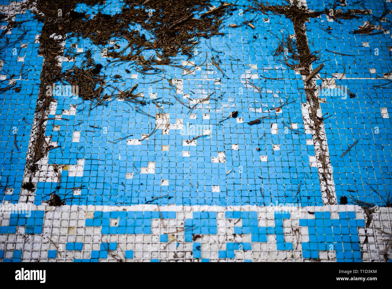 Seamless azure pattern hi-res stock photography and images - Alamy