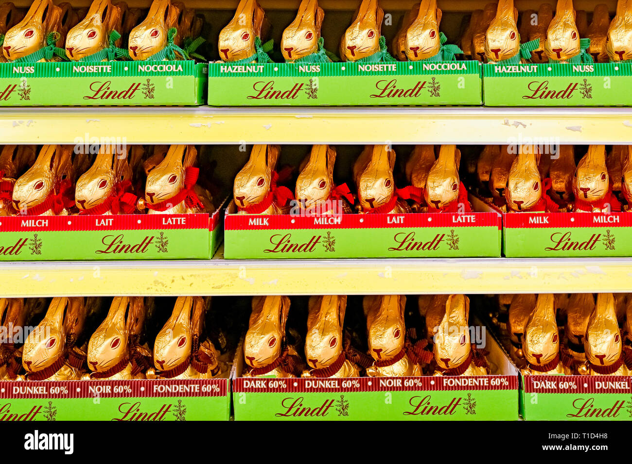 Lindt Bunnies High Resolution Stock Photography and Images - Alamy