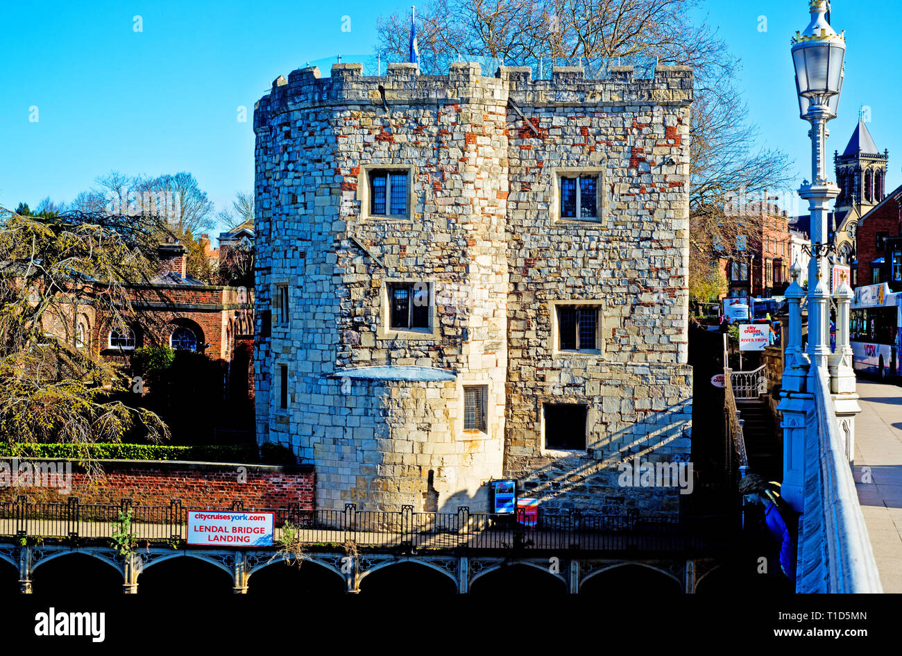 The Lendal Tower, York, England Stock Photo - Alamy