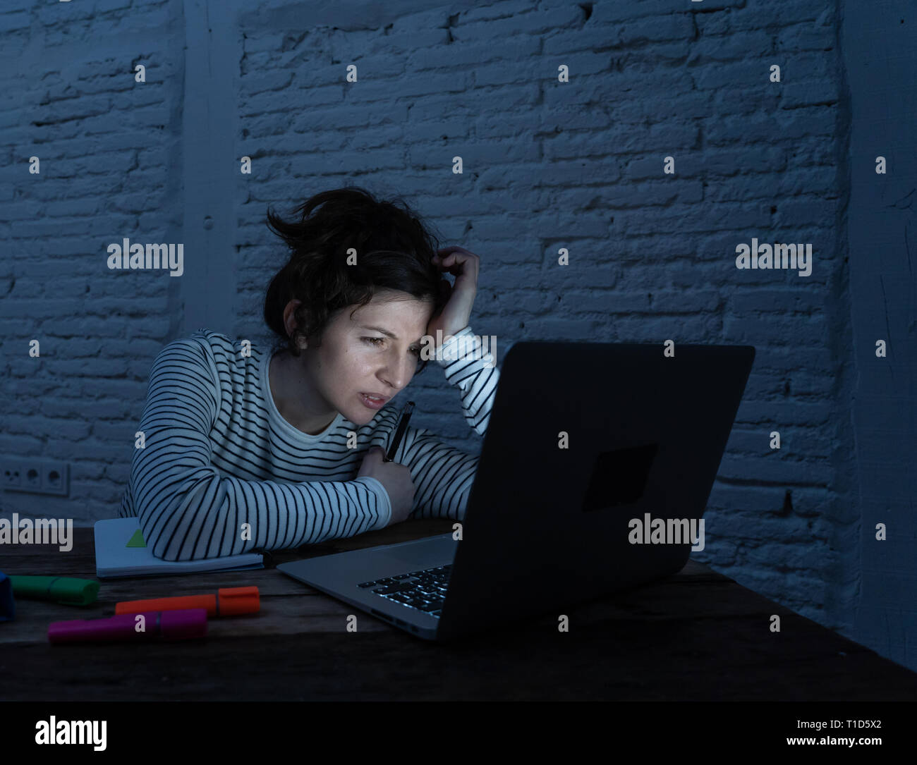 Student laptop education concentrate hi-res stock photography and ...