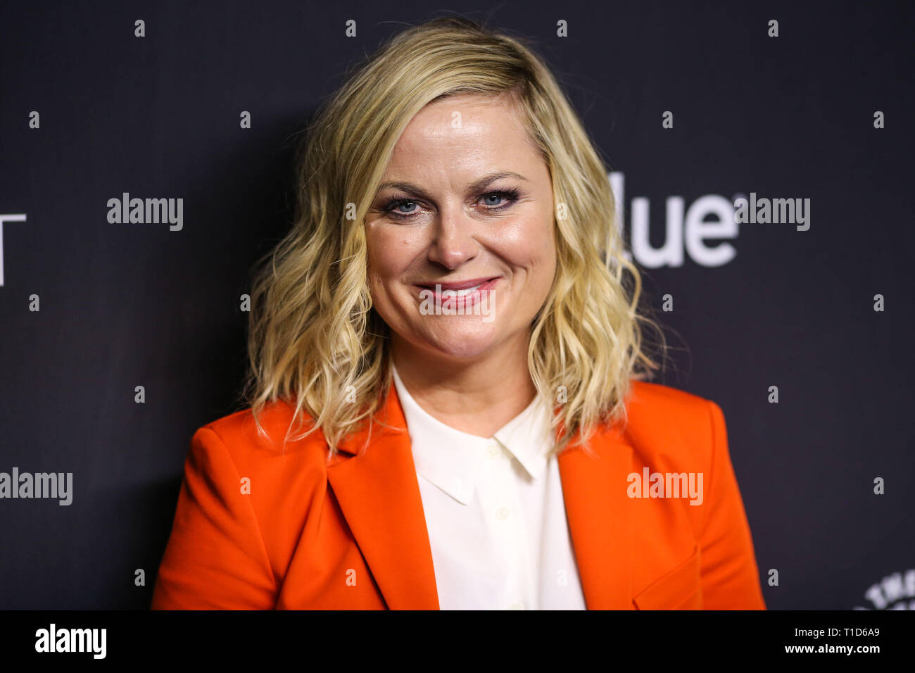 HOLLYWOOD, LOS ANGELES, CA, USA - MARCH 21: Actress Amy Poehler arrives ...