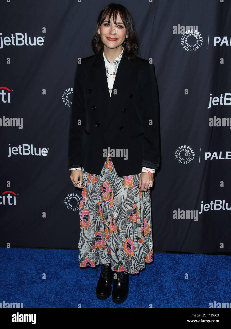 HOLLYWOOD, LOS ANGELES, CA, USA - MARCH 21: Actress Rashida Jones ...