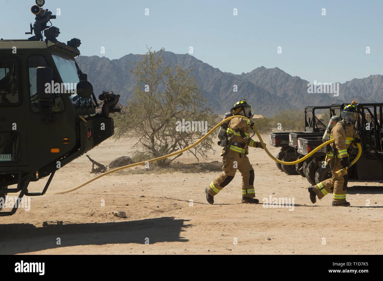 U.S. Marines with Marine Wing Support Squadron (MWSS) 274, Marine ...