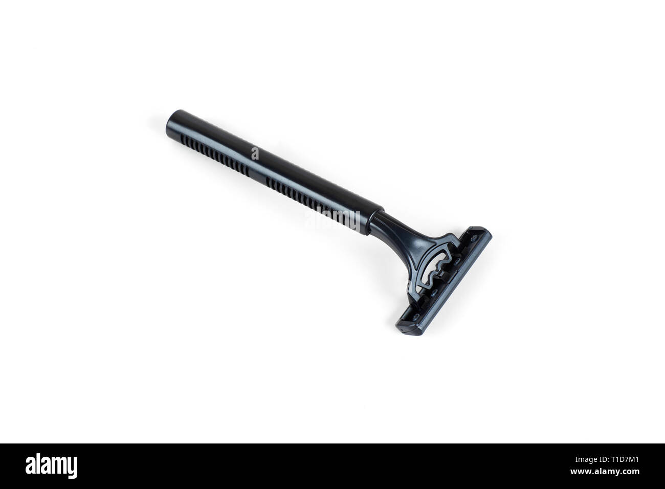 New disposable razor blade, on white background, isolated Stock Photo ...