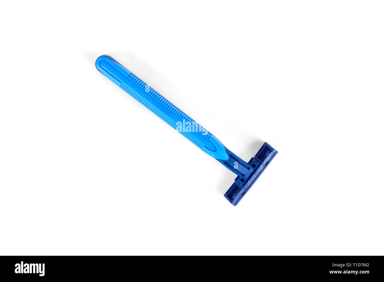 New disposable razor blade, on white background, isolated Stock Photo ...