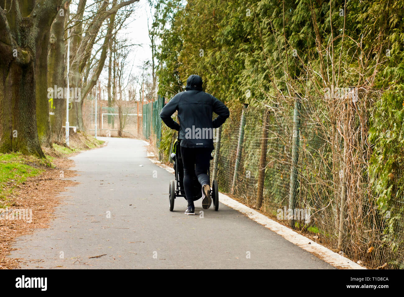 Stroller exercise hi-res stock photography and images - Alamy