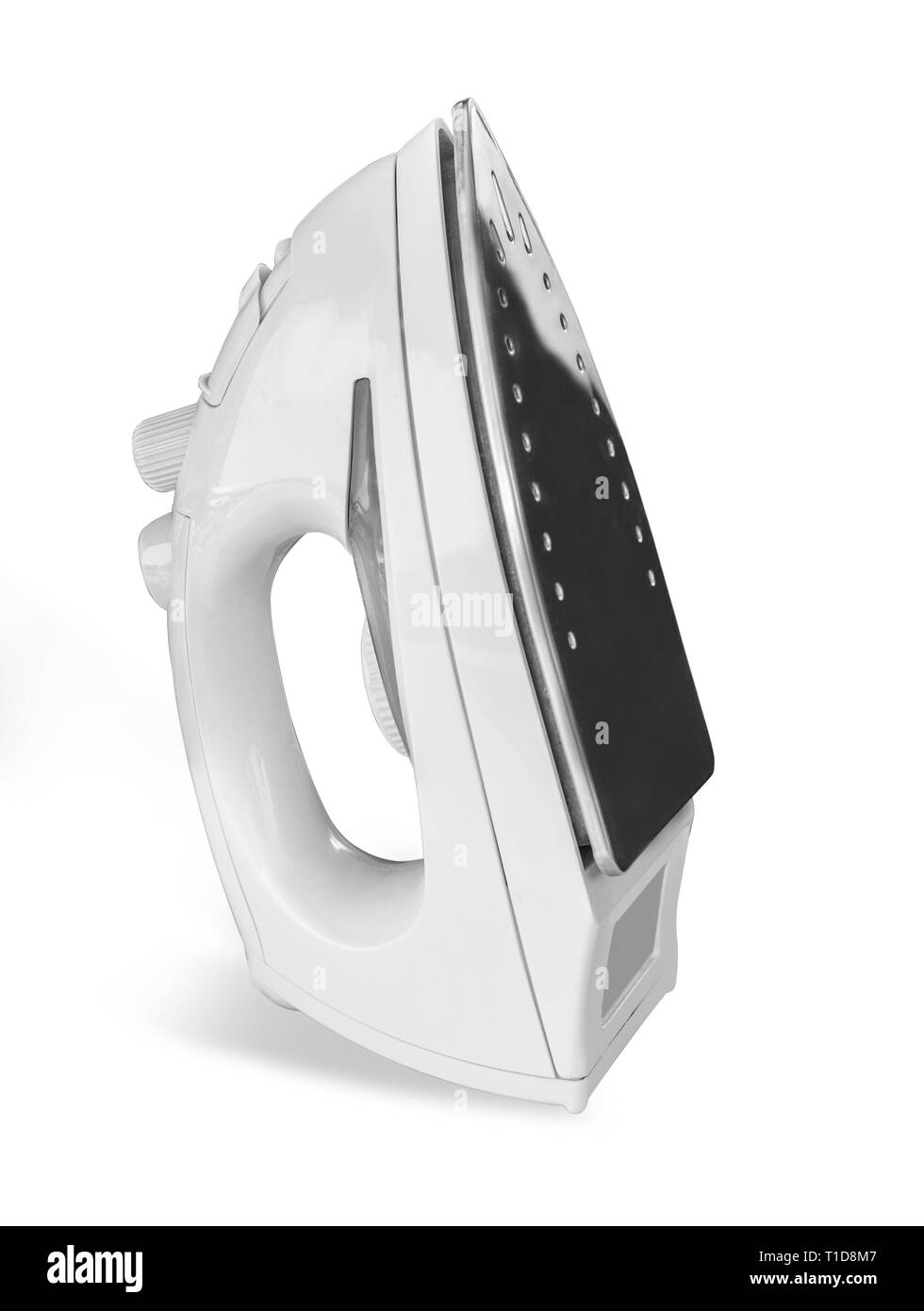 Iron isolated on white background with clipping path Stock Photo - Alamy