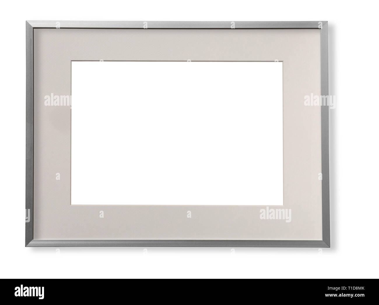 Modern silver picture frame hi-res stock photography and images - Alamy