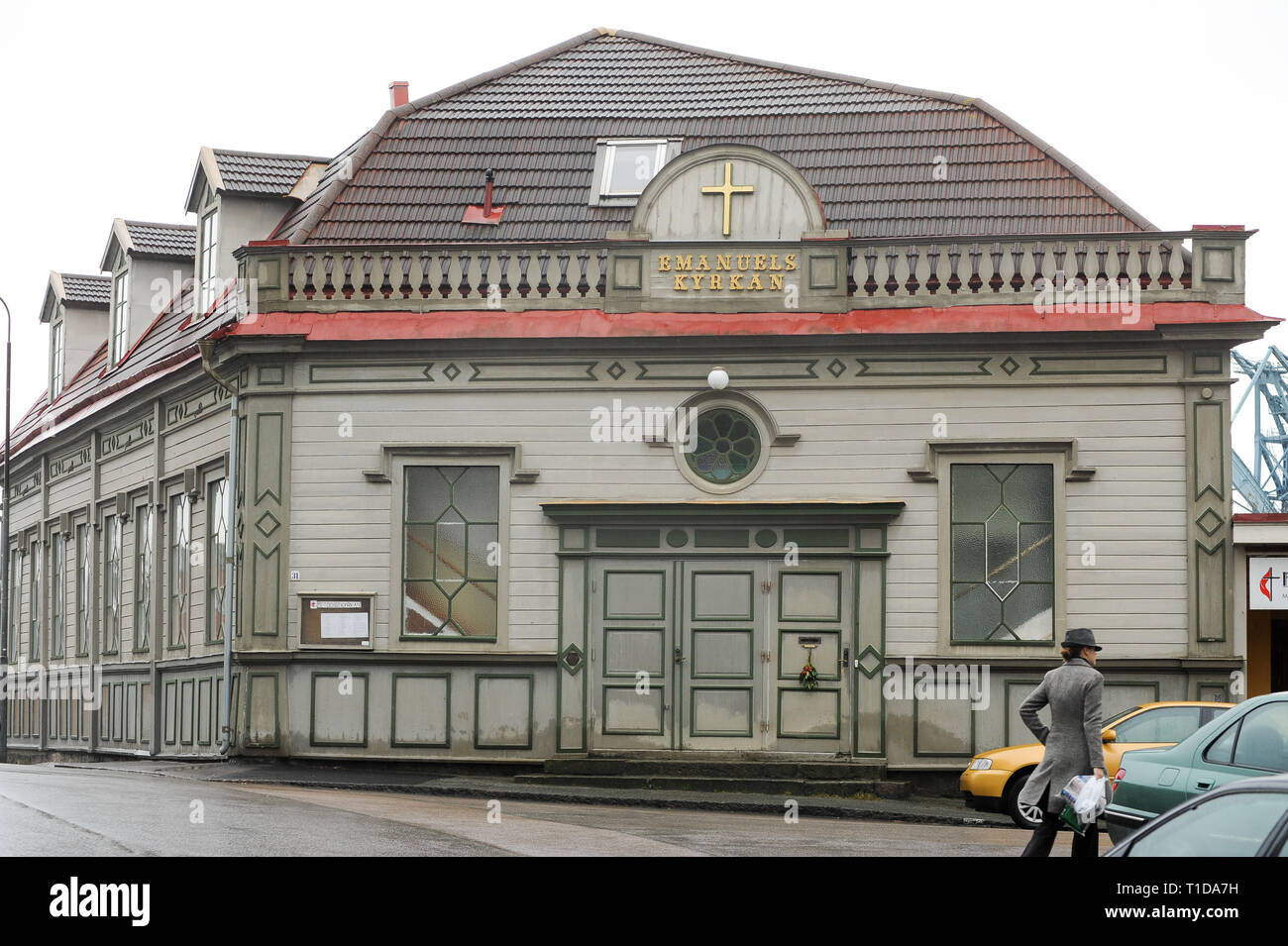 Emanuelskyrkan (Immanuel Church) built 1869 to 1870 in Karlskrona ...