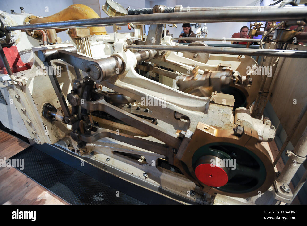 Steam engine in Marinmuseum (Museum of the Navy) on Stumholmen listed ...