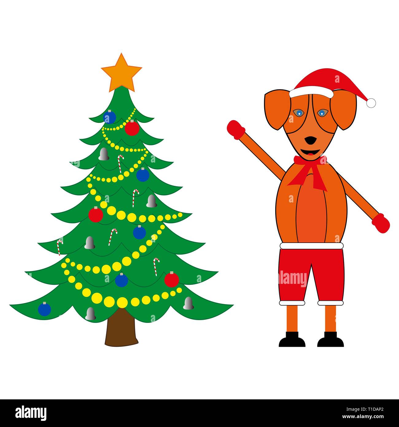 Ice dog Stock Vector Images - Alamy