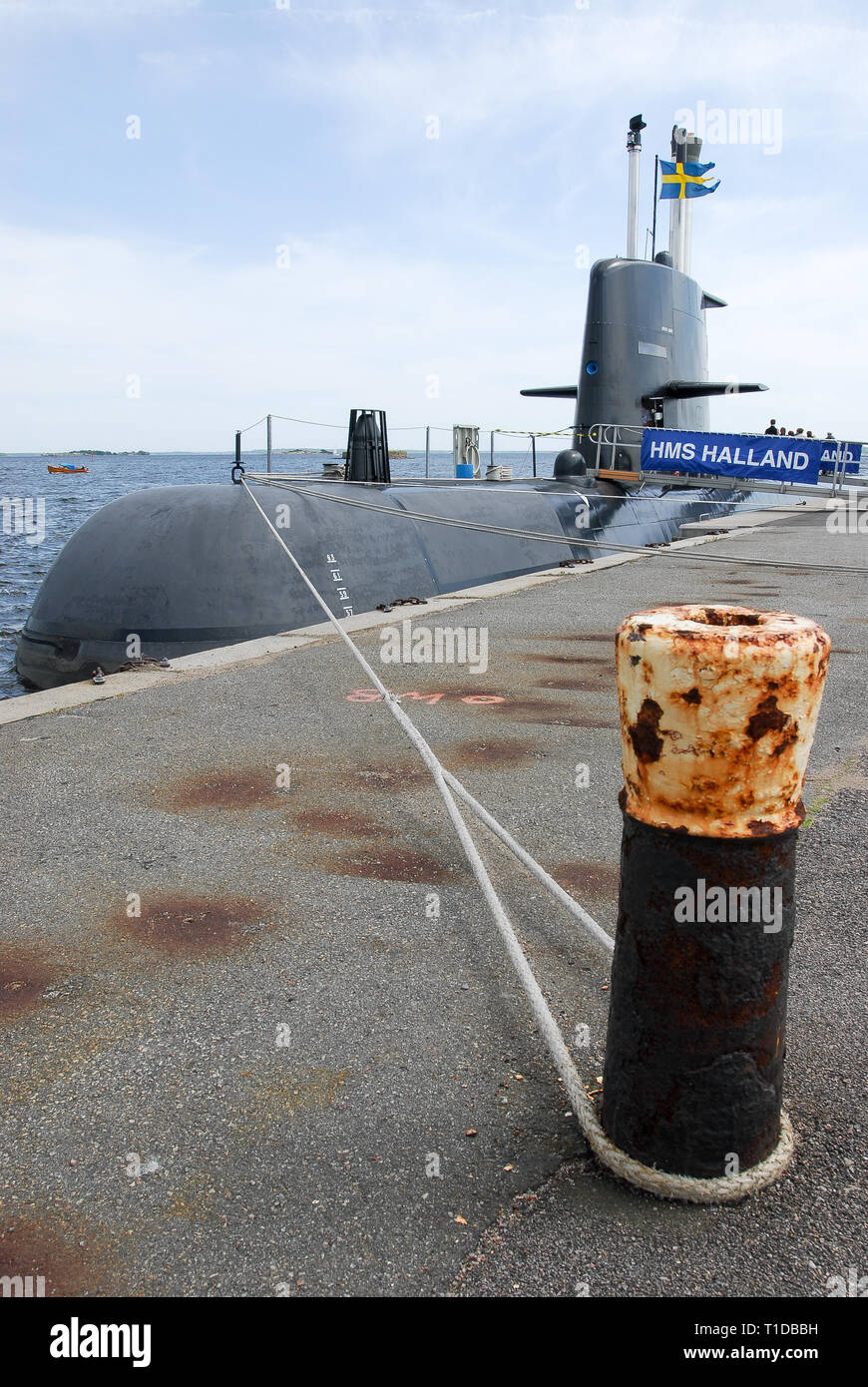 HSwMS Halland Hnd, Gotland-class submarine of 1st Submarine Flotilla ...