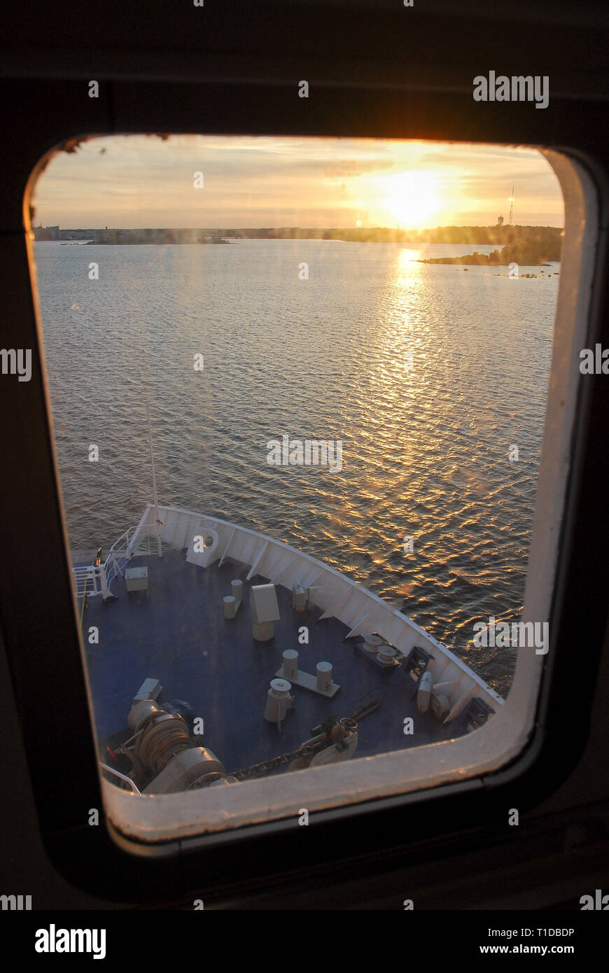 MS Stena Baltica, ro-pax ferry owned by Stena Line, in Karlskrona ...