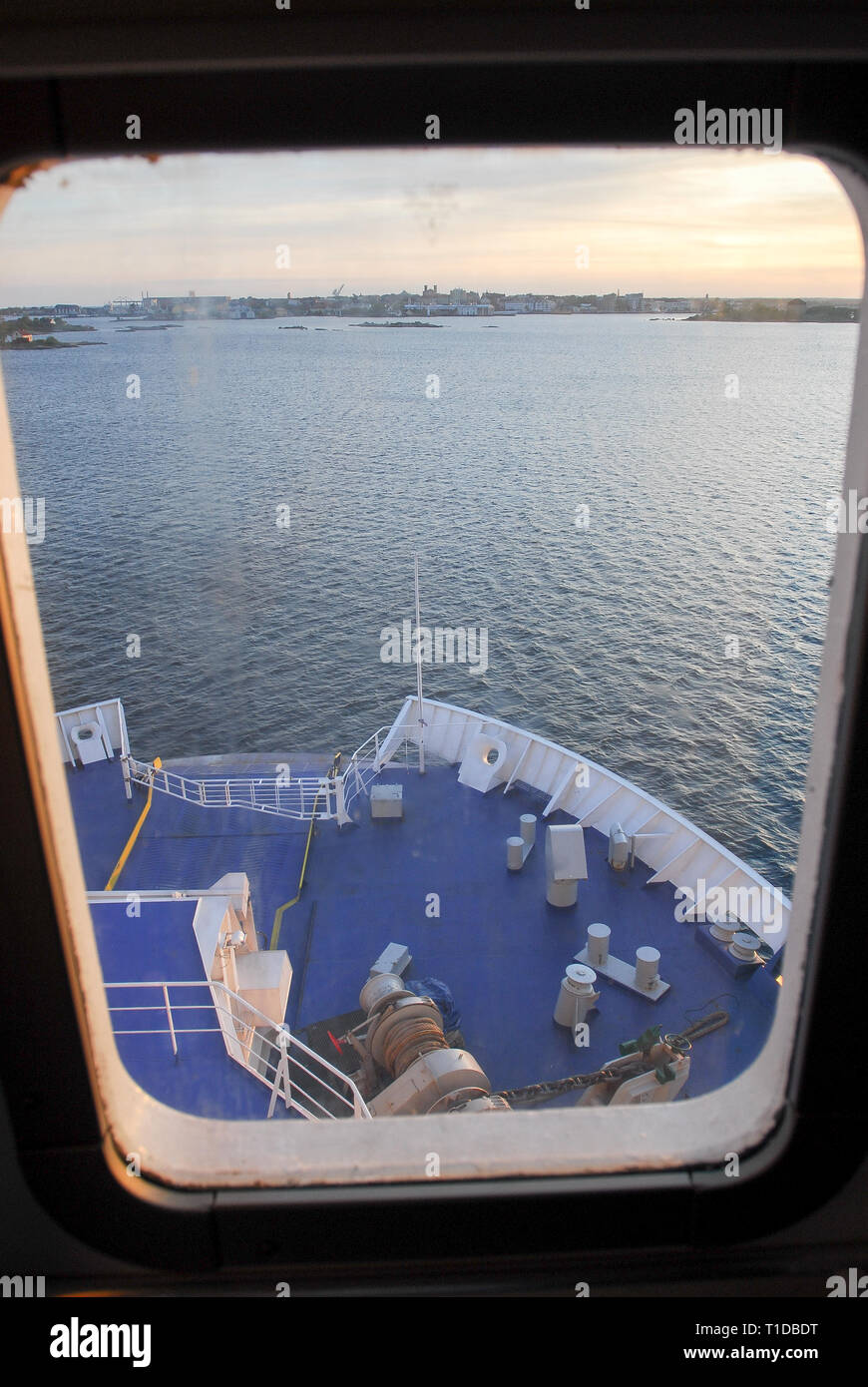MS Stena Baltica, ro-pax ferry owned by Stena Line, in Karlskrona ...