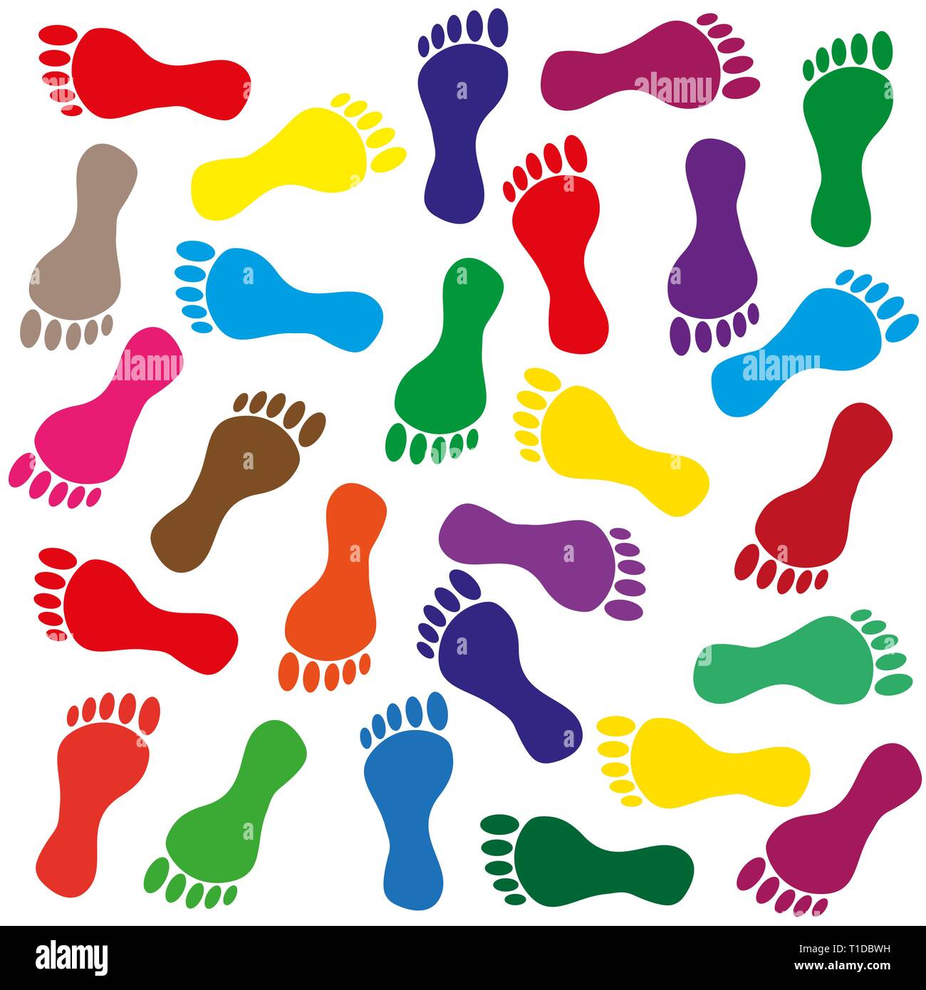Foot Stock Vector Images - Alamy