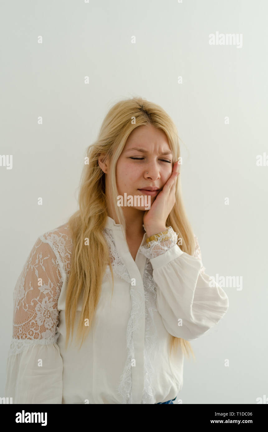 Bad teeth girl hi-res stock photography and images - Alamy