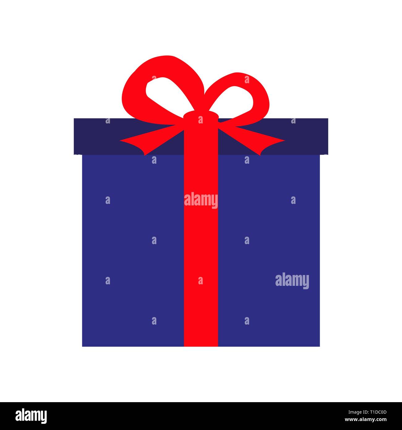 White blue box Stock Vector Images - Alamy