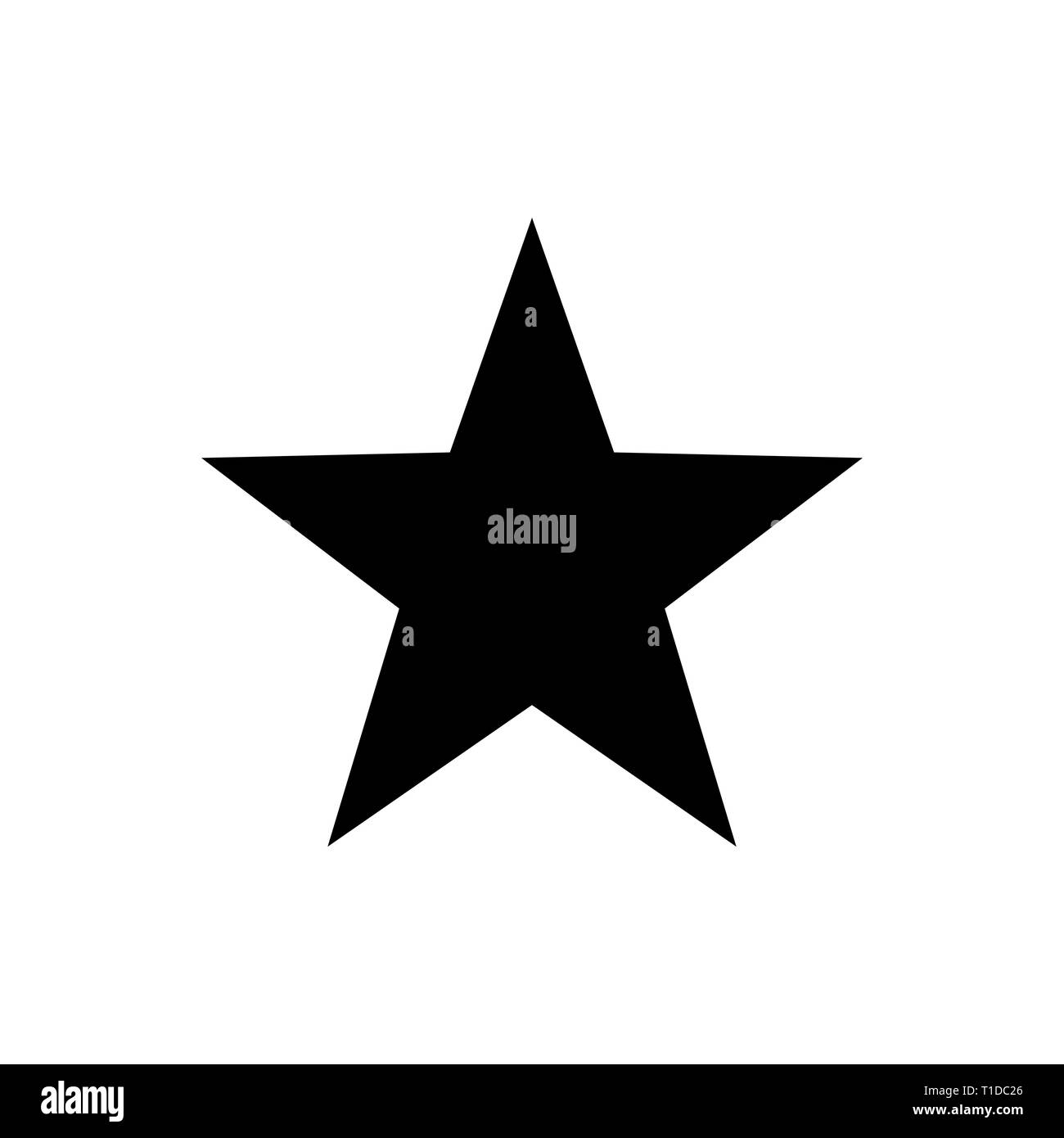 Black star design Stock Vector Images - Alamy