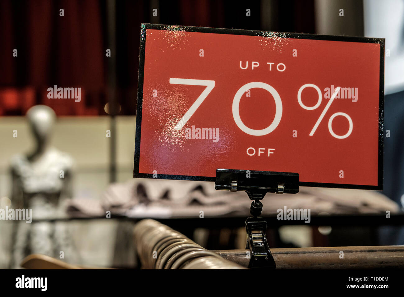 Retail display price tag hi-res stock photography and images - Alamy