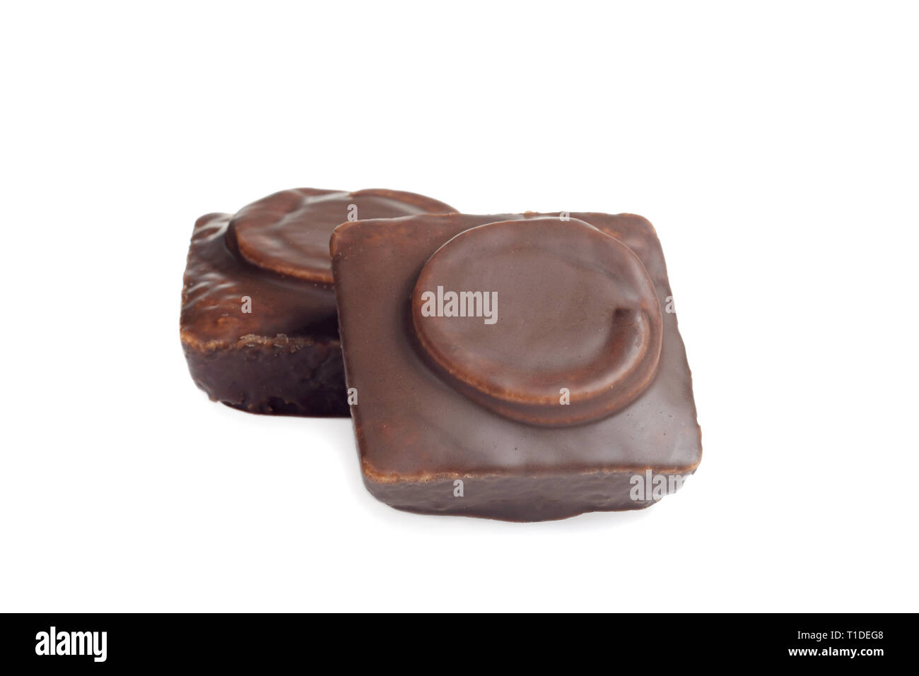Food mousse cake covered Cut Out Stock Images & Pictures - Alamy