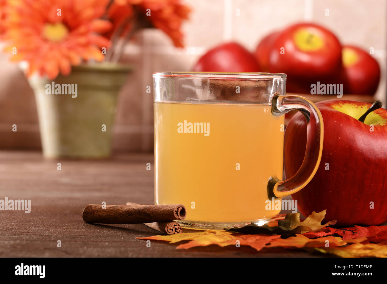 Fall apple cider warm hi-res stock photography and images - Alamy