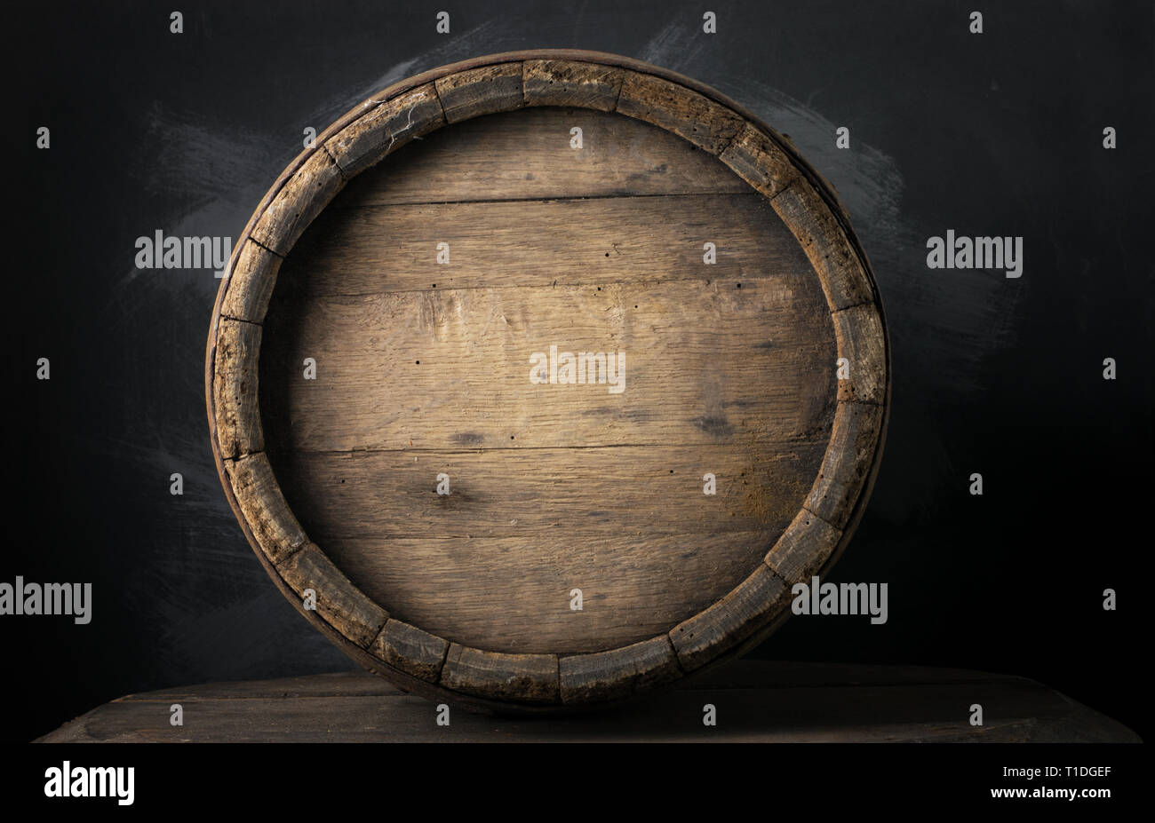 Whiskey barrel background hi-res stock photography and images - Alamy