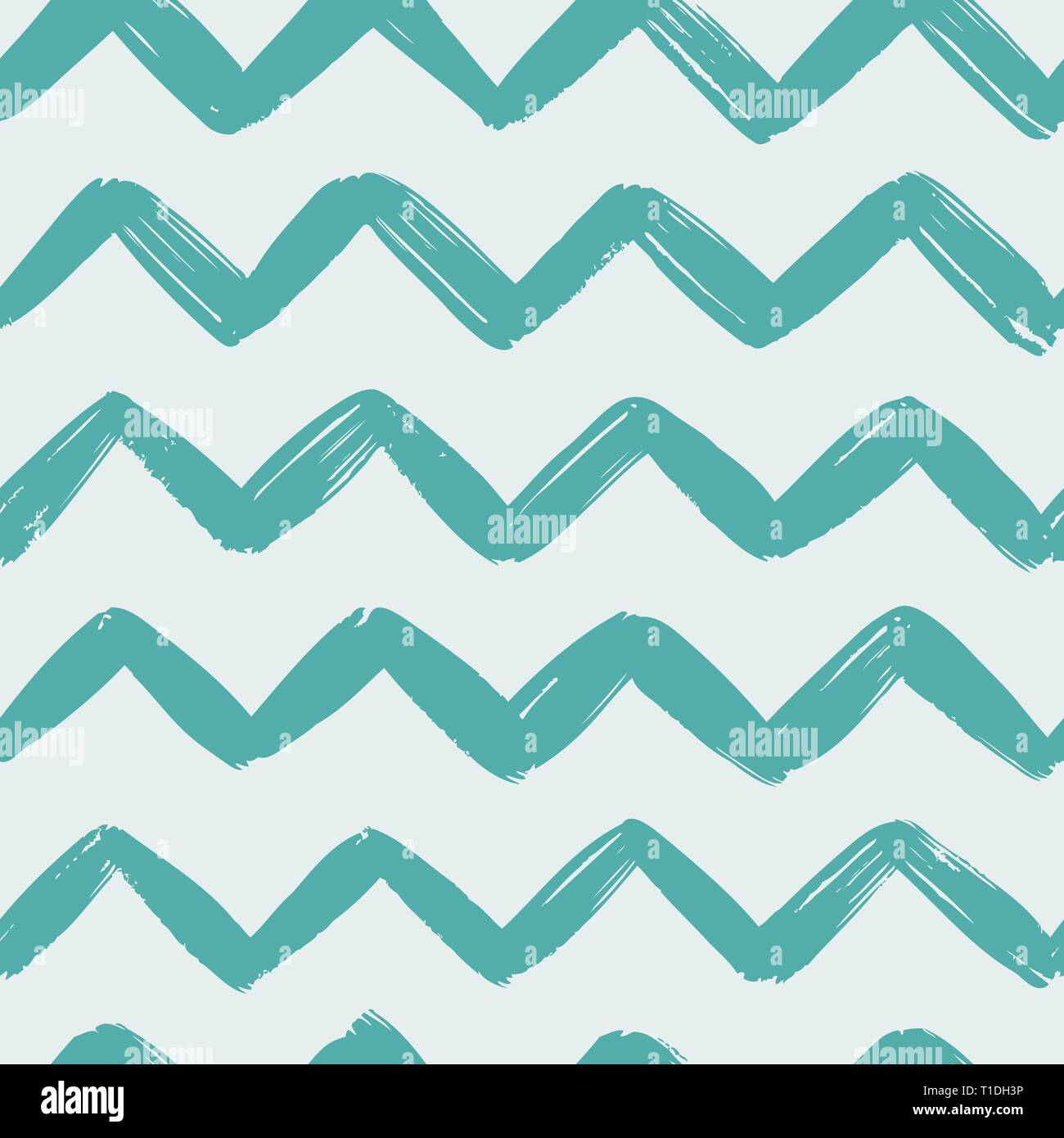 Hand drawn geometric pattern. Seamless background. Vector illustration ...