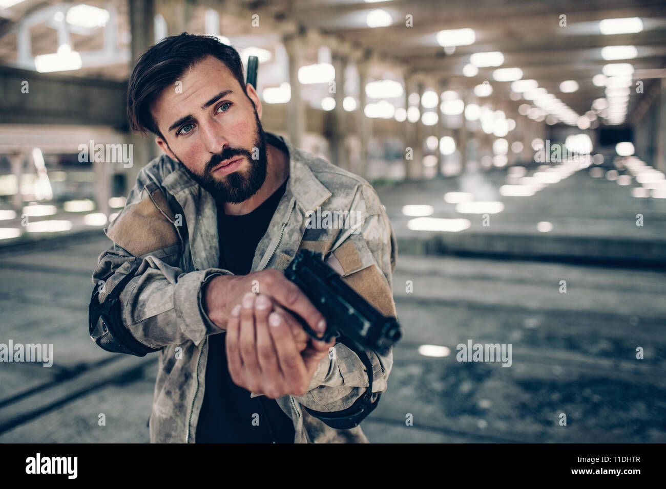 Commando position hi-res stock photography and images - Alamy