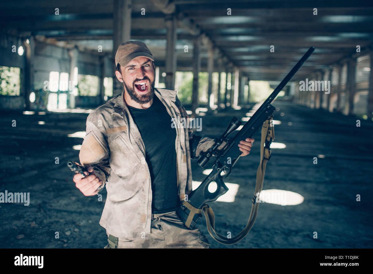 The fearless fighter hi-res stock photography and images - Alamy