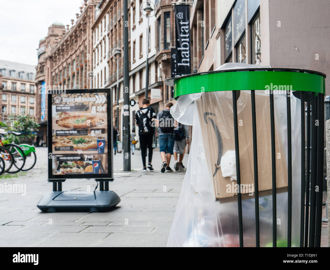 Parcel in bin hi-res stock photography and images - Alamy