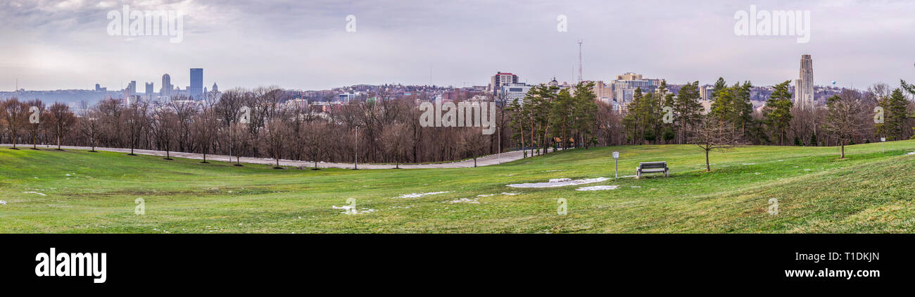 Schenley Park Overlook Stock Photo - Alamy