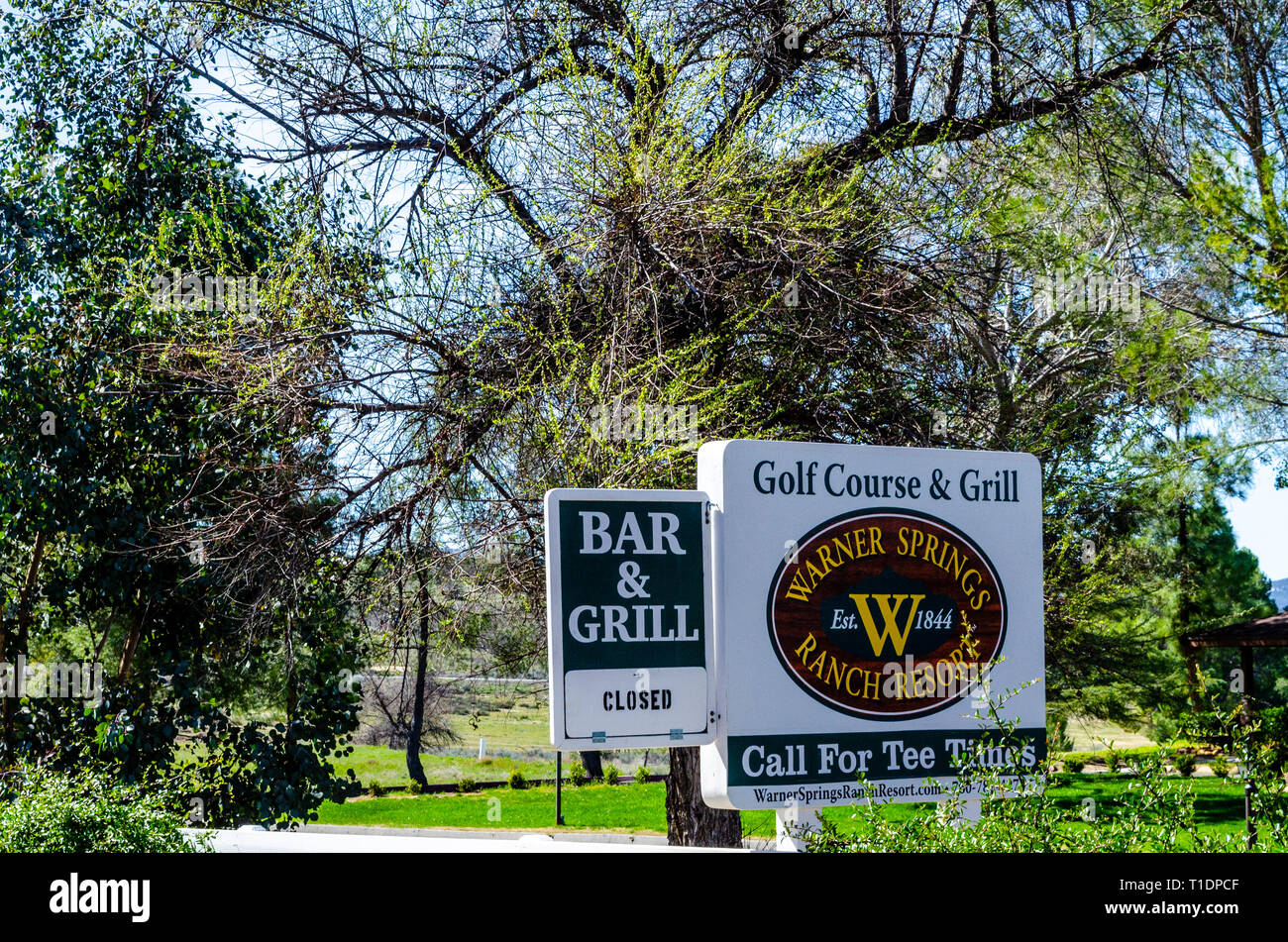 Warner springs hi-res stock photography and images - Alamy