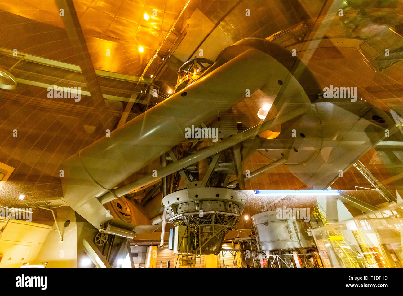 The Hale Telescope at Mount Palomar observatory In California Stock ...