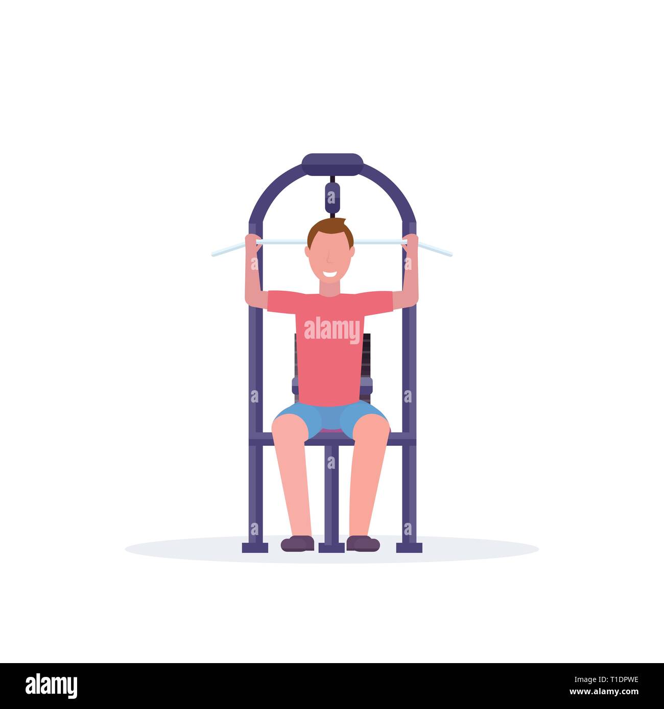 Pull down machine Stock Vector Images - Alamy