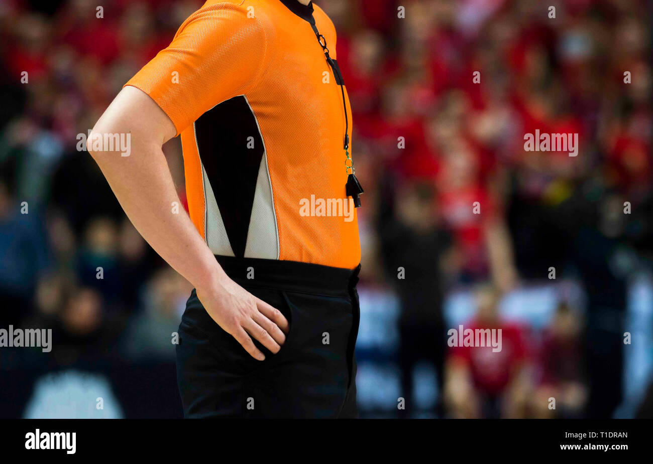 Basketball ball referee whistle hi-res stock photography and images - Alamy