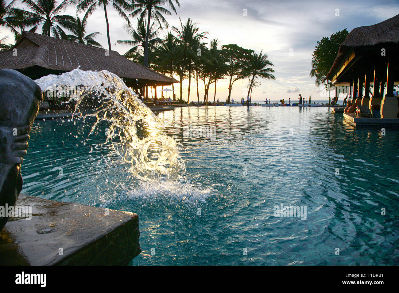 Bali beach resort Stock Photo - Alamy