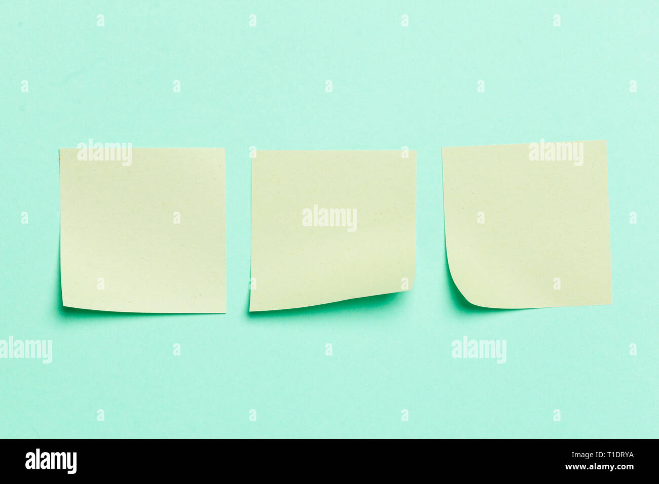 Label. Paper stickers for the notes Stock Photo - Alamy