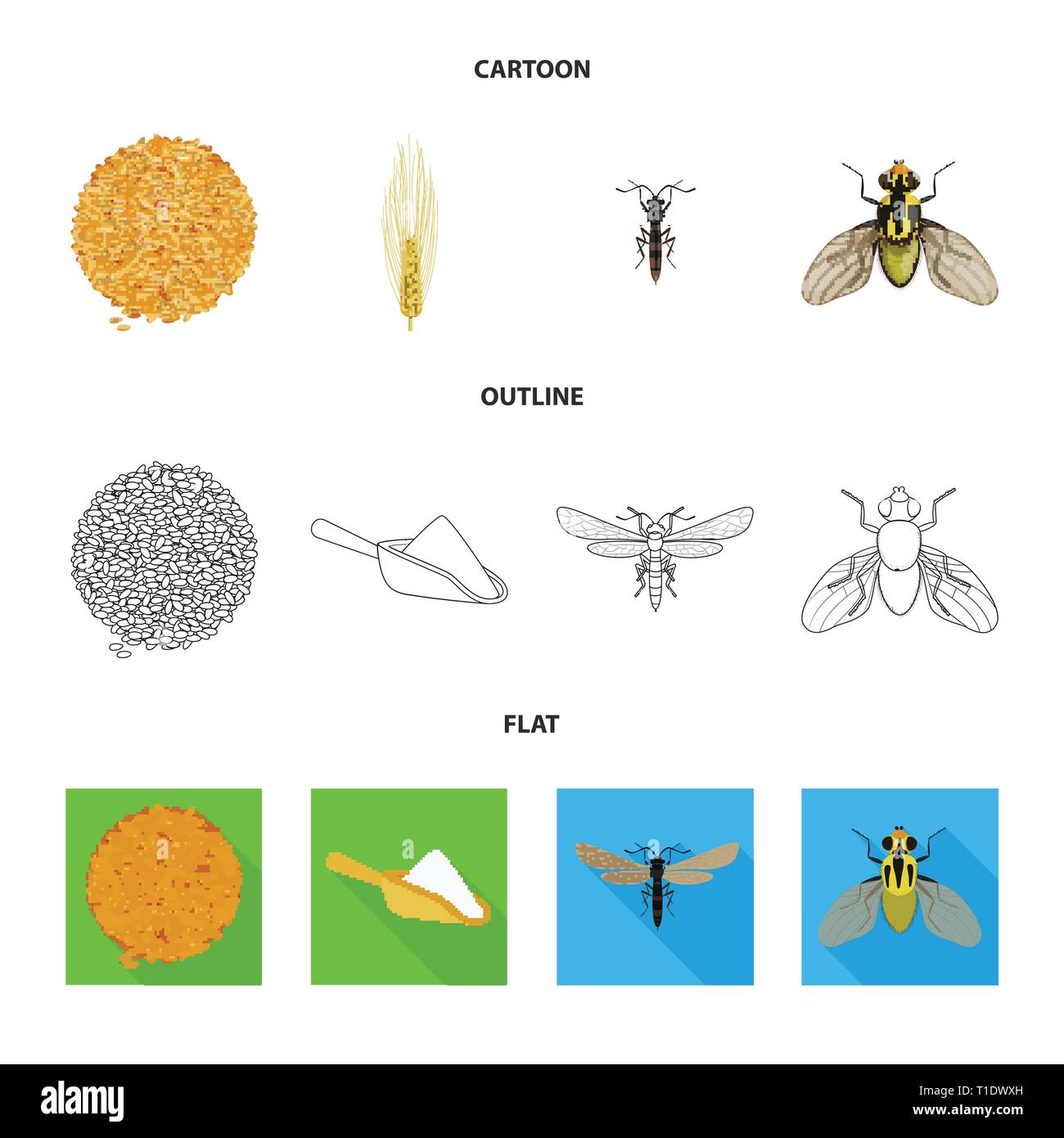 flour,fly,seeds,meal,insect,crop,scoop,pest,bread,control,cereal,oat ...