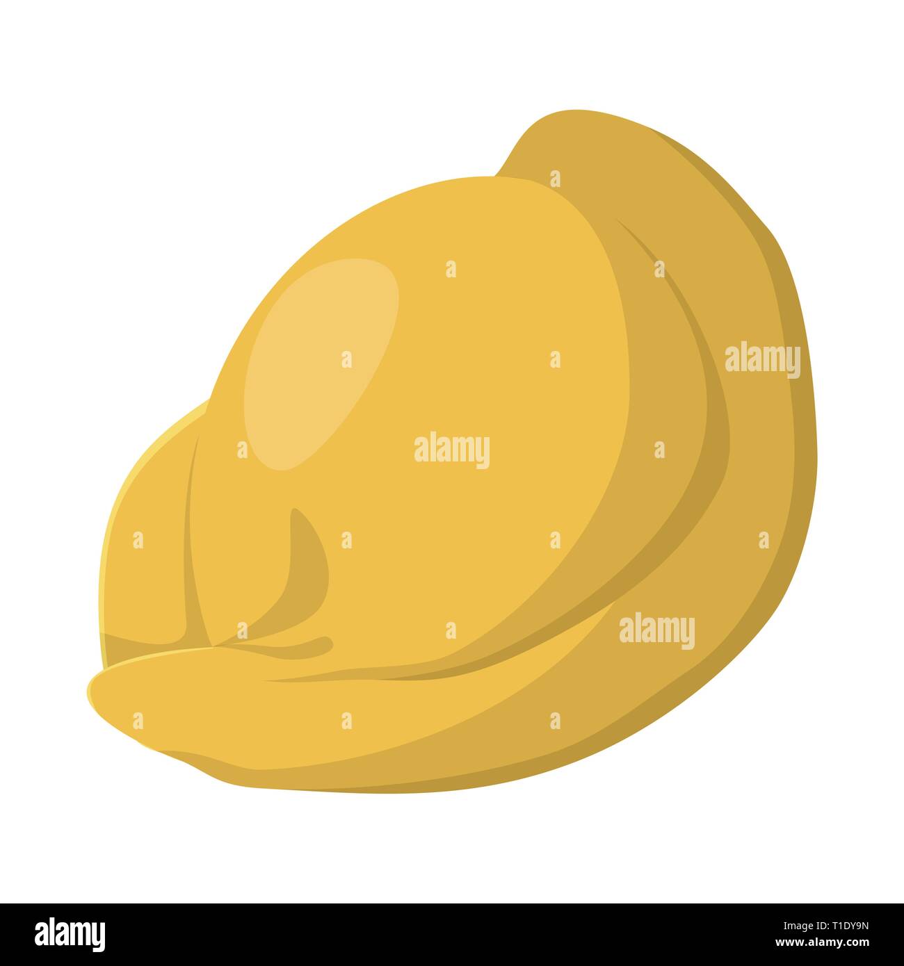 Isolated object of ravioli and pierogi icon. Set of ravioli and pelmeni ...
